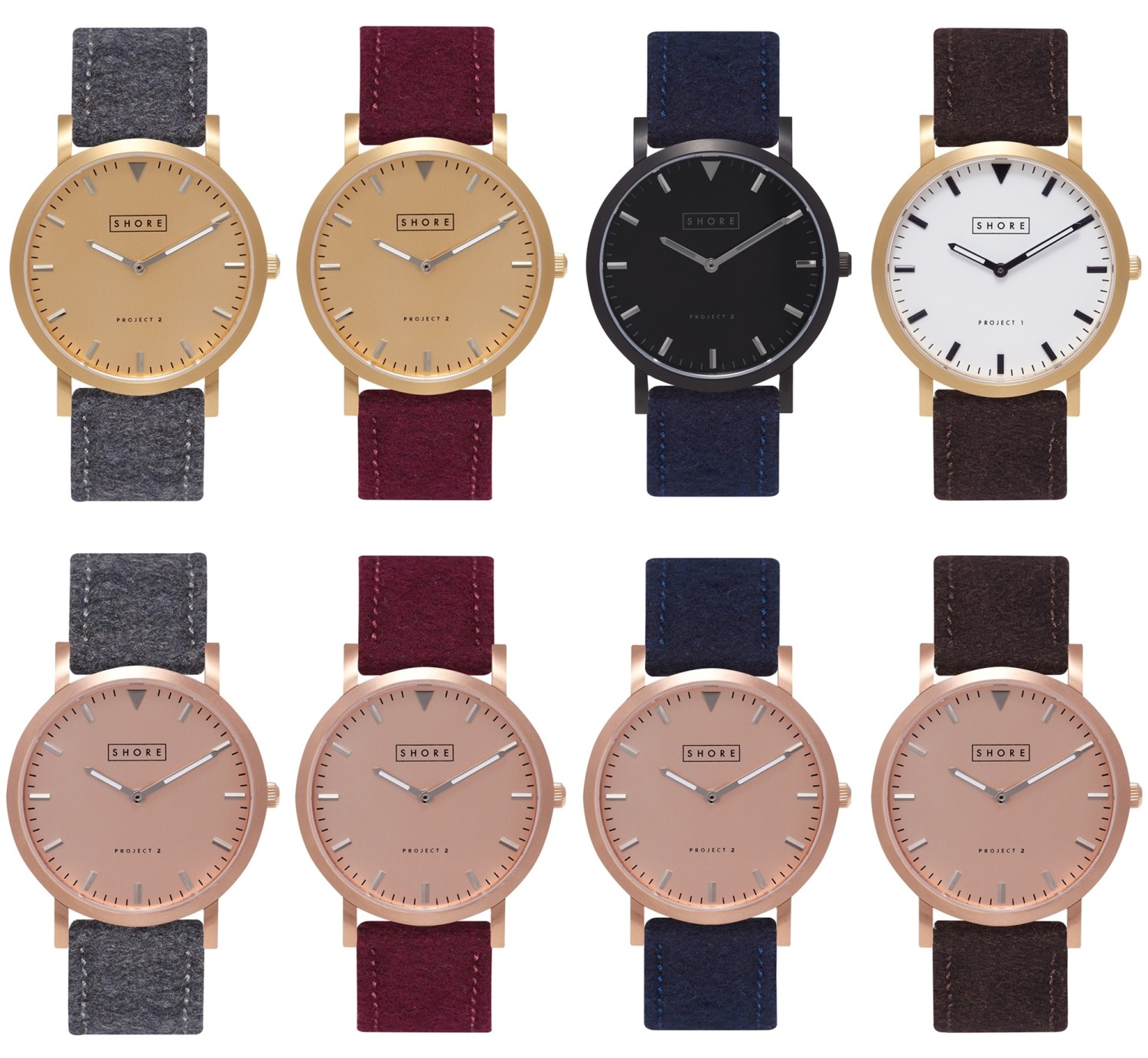 Shore Projects Welcomes New Wool Watch Straps