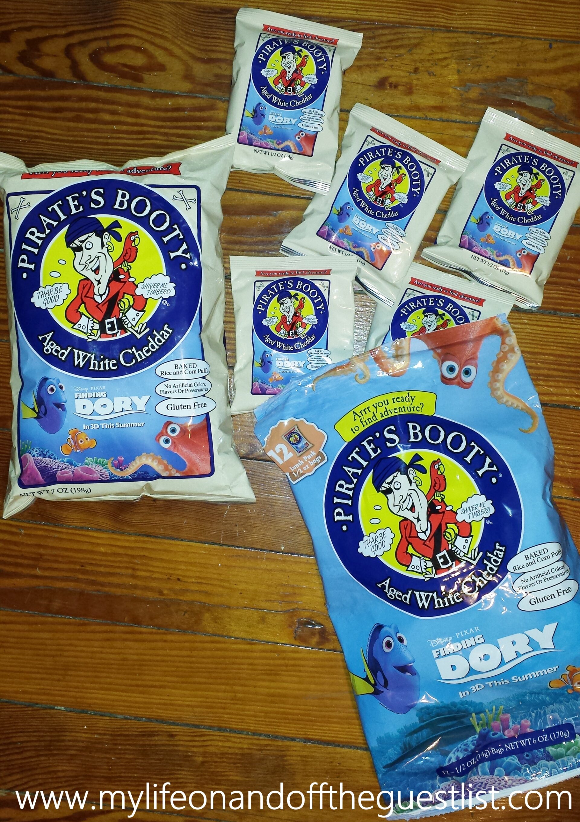 Just keep Snackin' with Pirate’s Booty and Disney’s Finding Dory