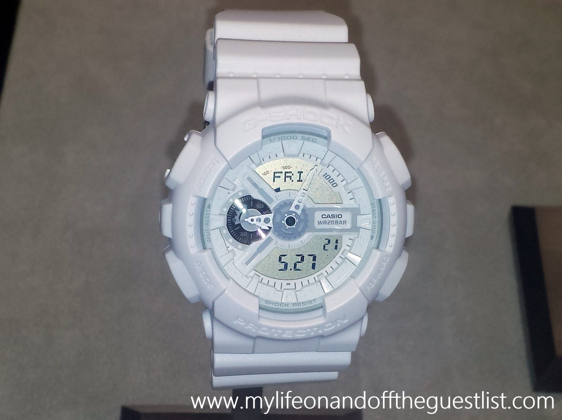 G-Shock Celebrates G-Shock White Out Collection