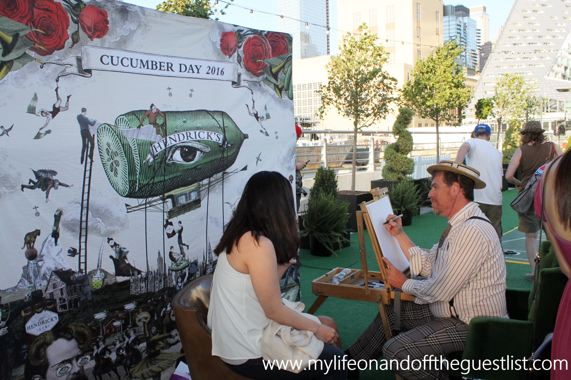 Hendrick's Gin Cucumber Festival of Wonder
