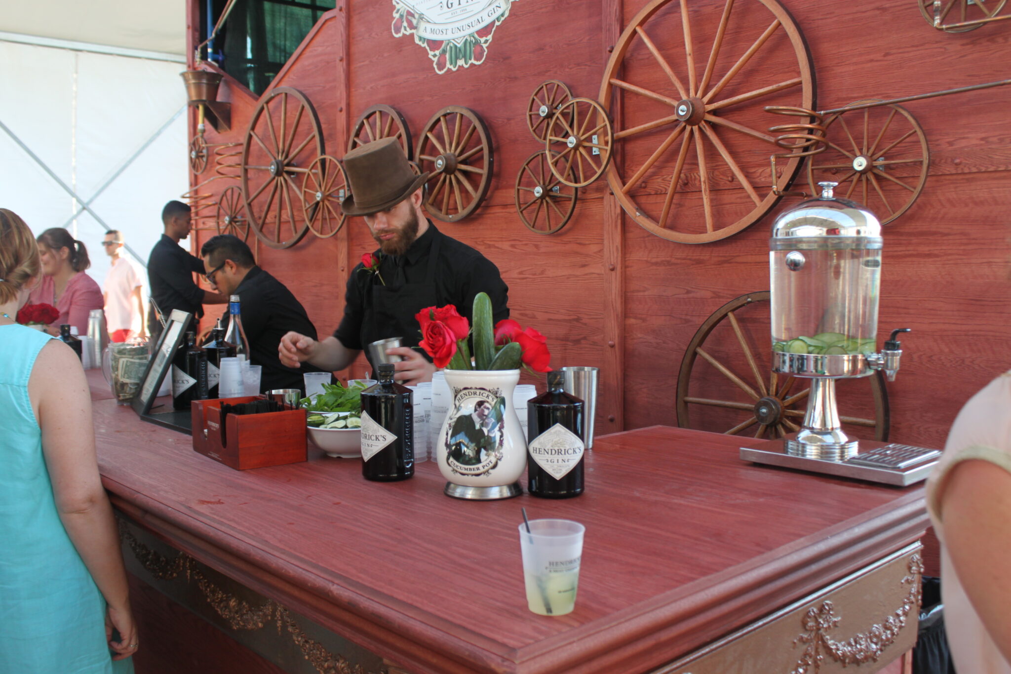Hendrick's Gin Cucumber Festival of Wonder