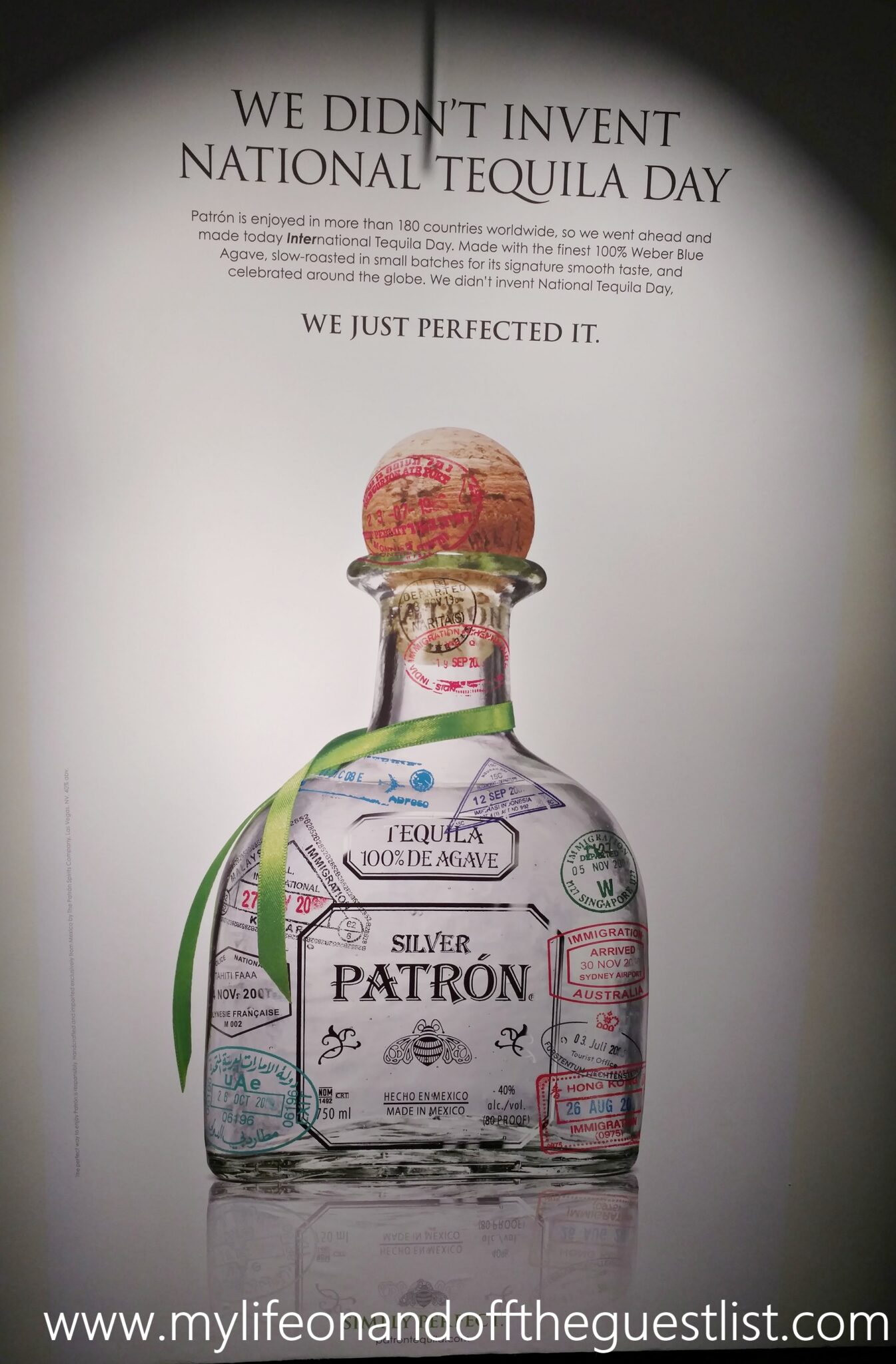Celebrating National Tequila Day with Patron Tequila
