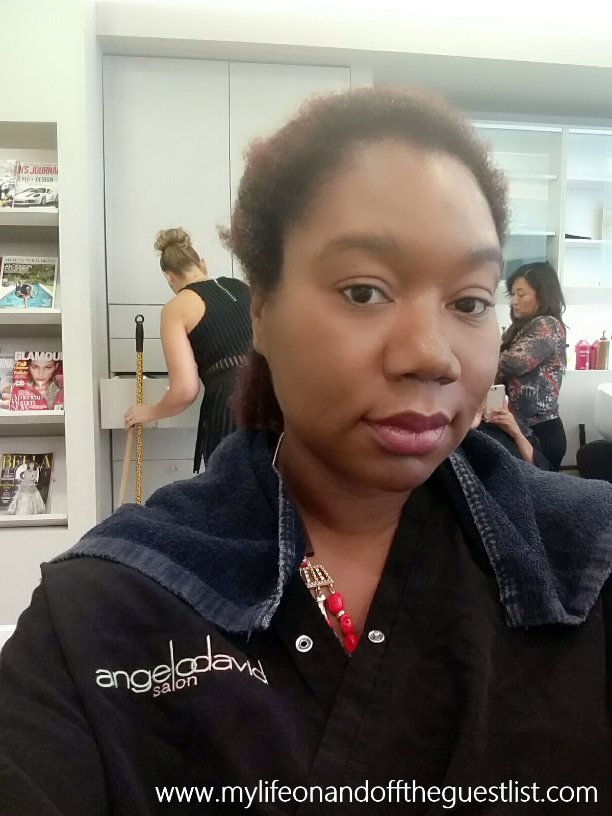 Getting Gorgeous For NYFW at the Angelo David Salon