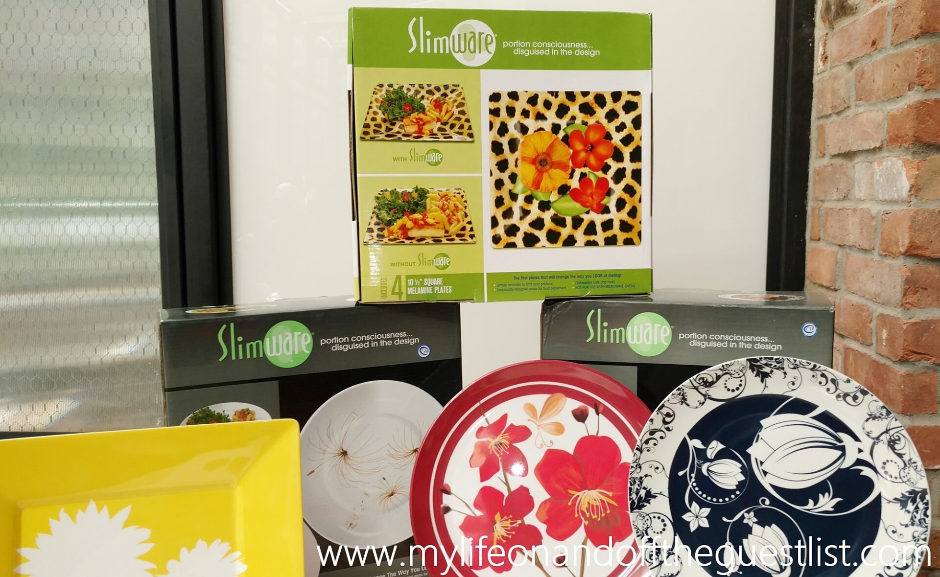 Slimware Plates: Portion Control, Beautifully Designed