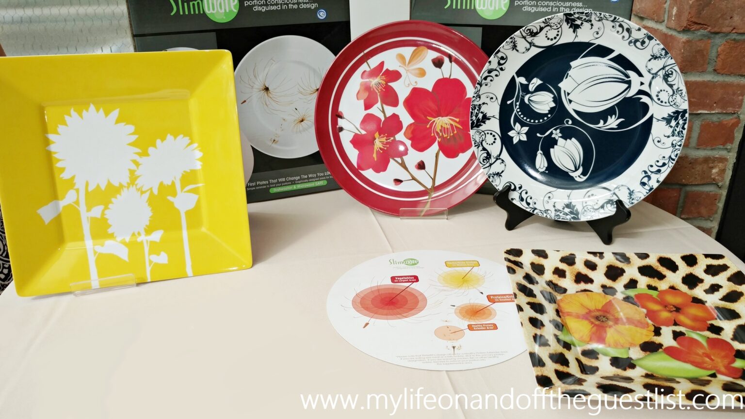 Slimware Plates: Portion Control, Beautifully Designed