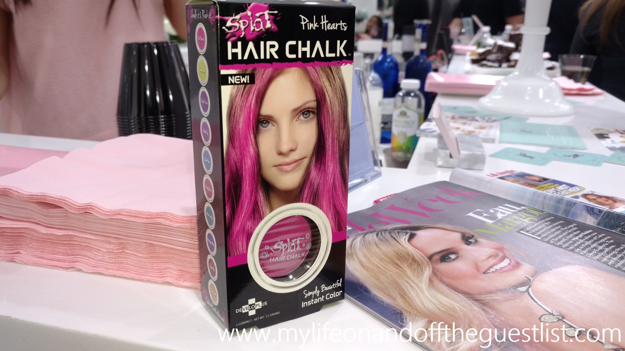 Pretty in Pink: OK! Magazine and SPLAT Haircolor Event w/ Ariana Madix