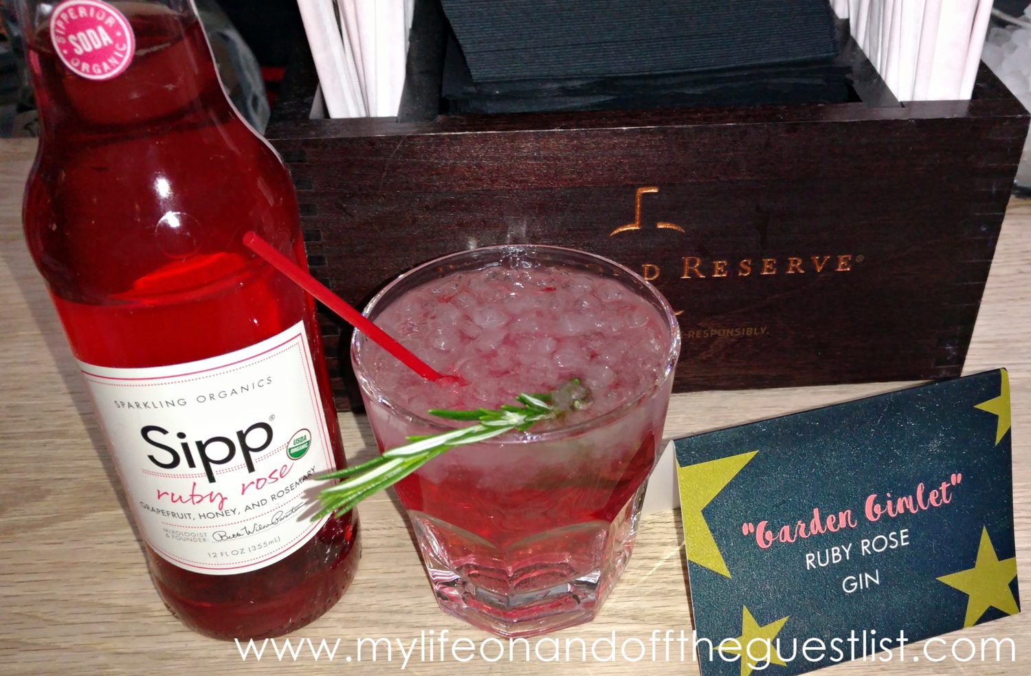 Sipp Sparkling Organics Soda Water Launches New Ruby Rose Flavor