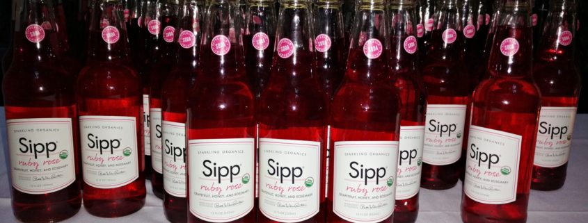 Sipp Sparkling Organics Soda Water Launches New Ruby Rose Flavor