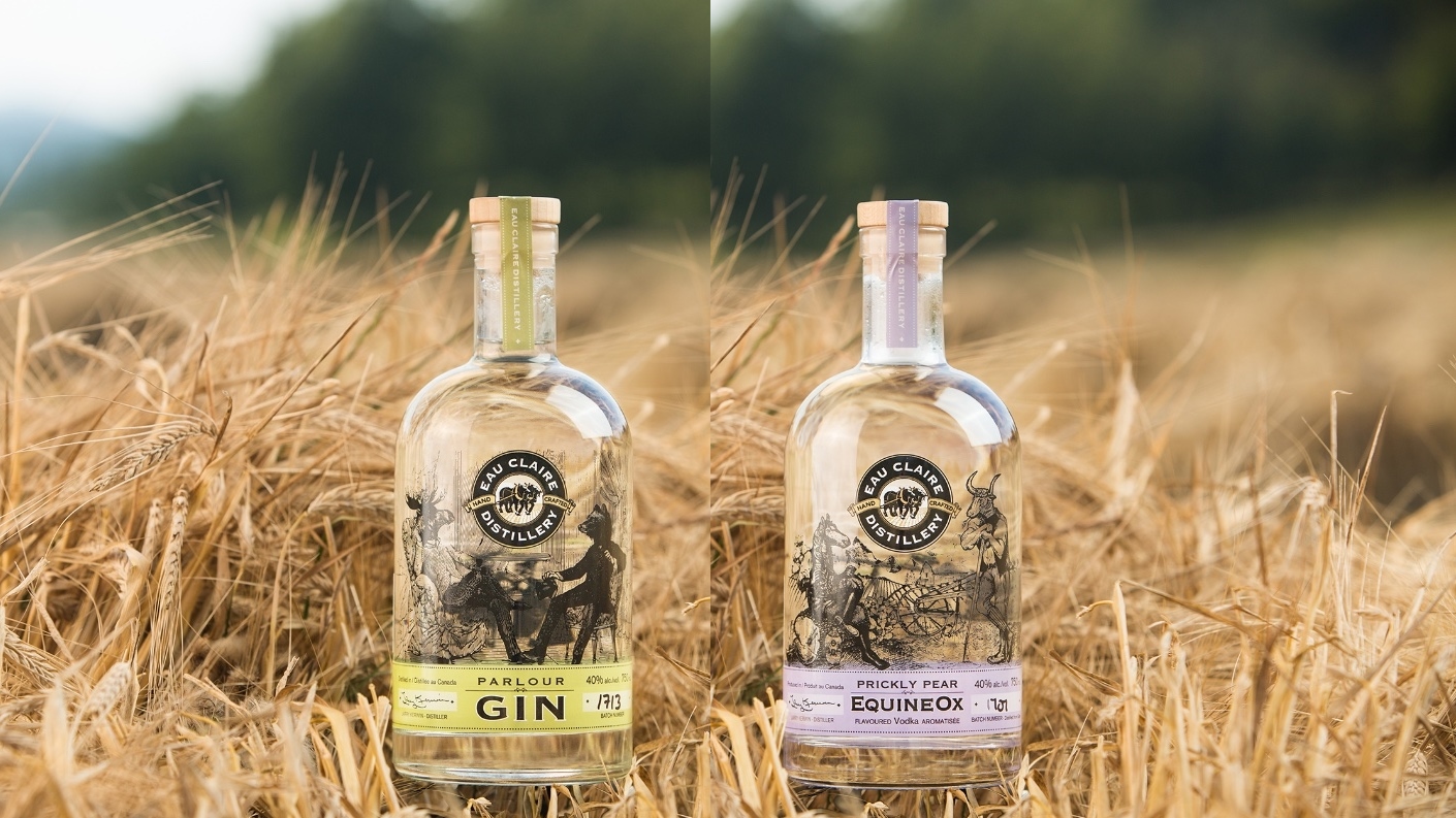 Eau Claire Distillery Parlour Gin & Prickly Pear EquineOx Makes US Debut
