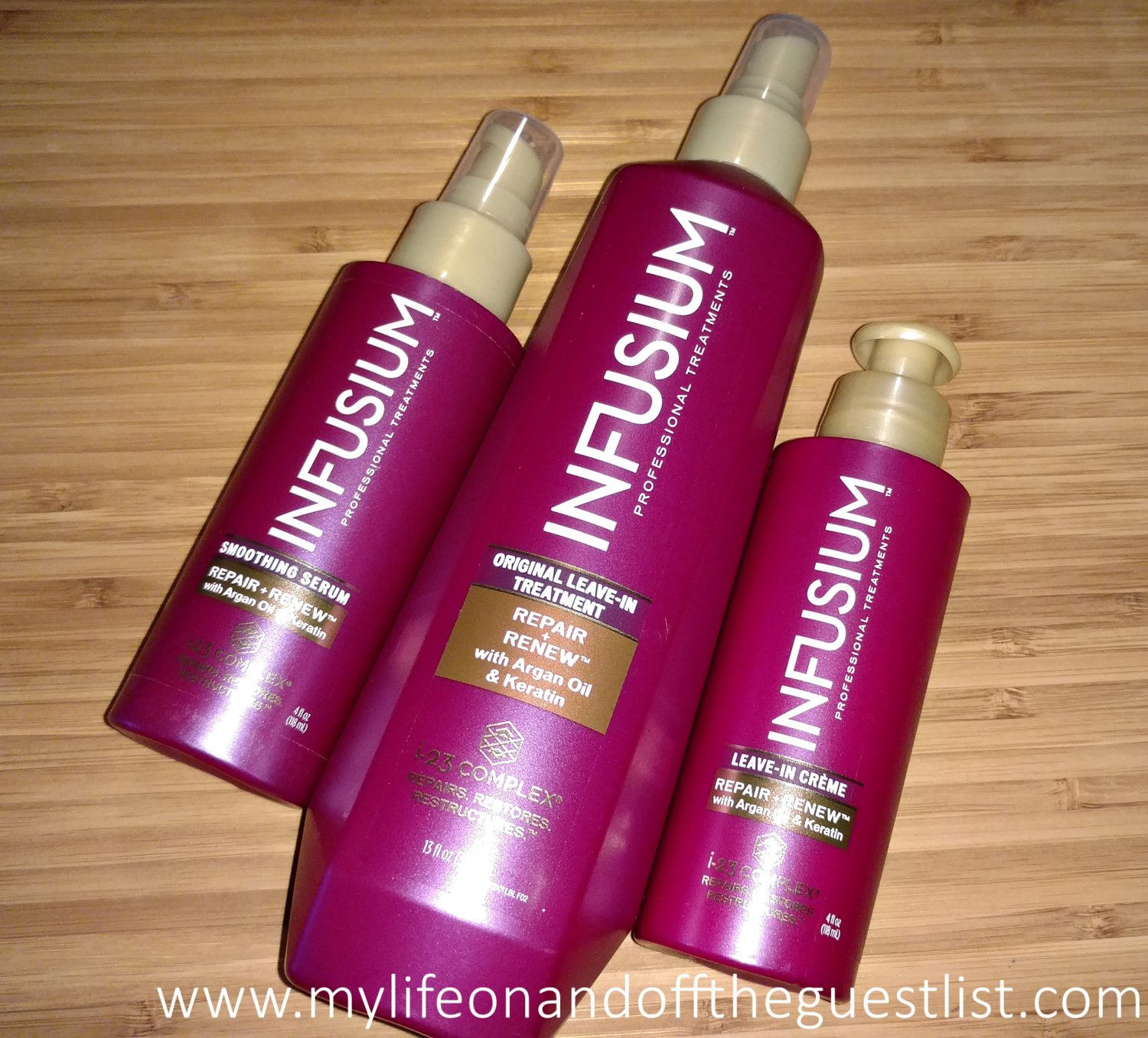 Repair Hair Damage with Infusium Repair + Renew Hair Care Collection