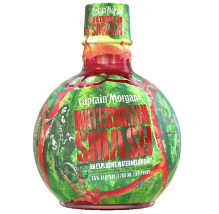 Captain Morgan Introduces Watermelon Smash Rum Shot