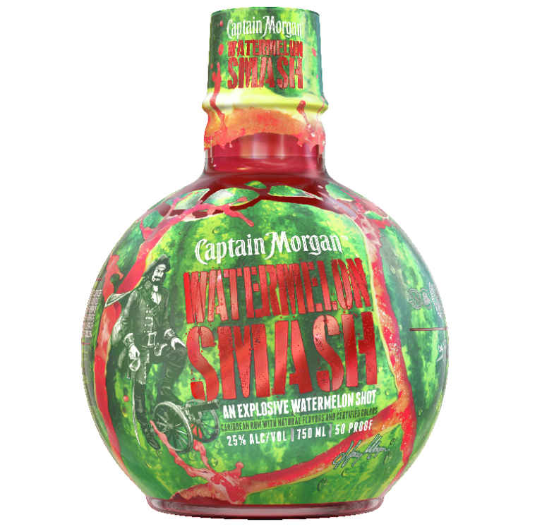 Captain Morgan Introduces Watermelon Smash Rum Shot