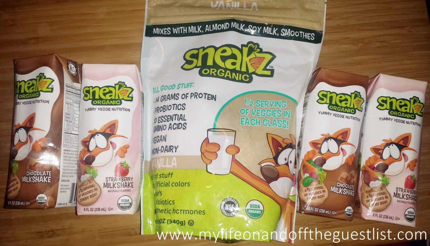 Be Nutrient-Rich: Sneakz Organic Milkshakes and Vegan Protein Powders