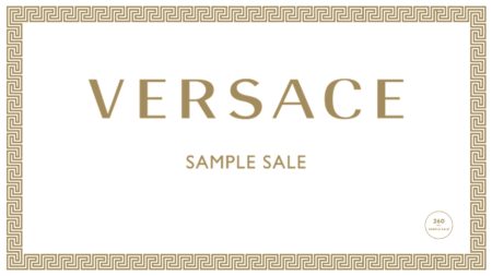SHOPPING NYC: Versace Versace Versace Sample Sale