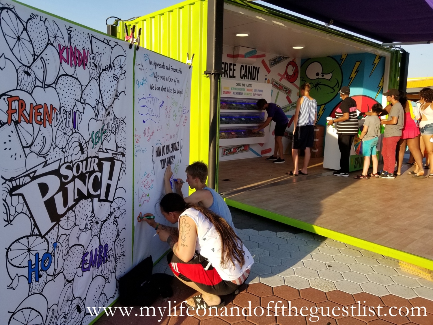 National Sour Candy Day with Sour Punch Candy's Embrace Your Punch Tour