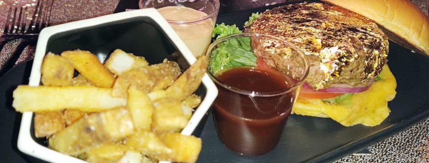 Hard Rock Cafe Welcomes The 24-Karat Gold Leaf Steak Burger | My Life ...