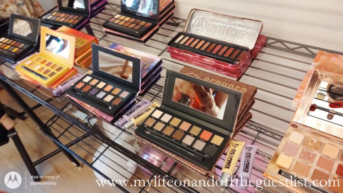 Brand Ambassador Reuben de Maid Launch NEW W7 Cosmetics Products