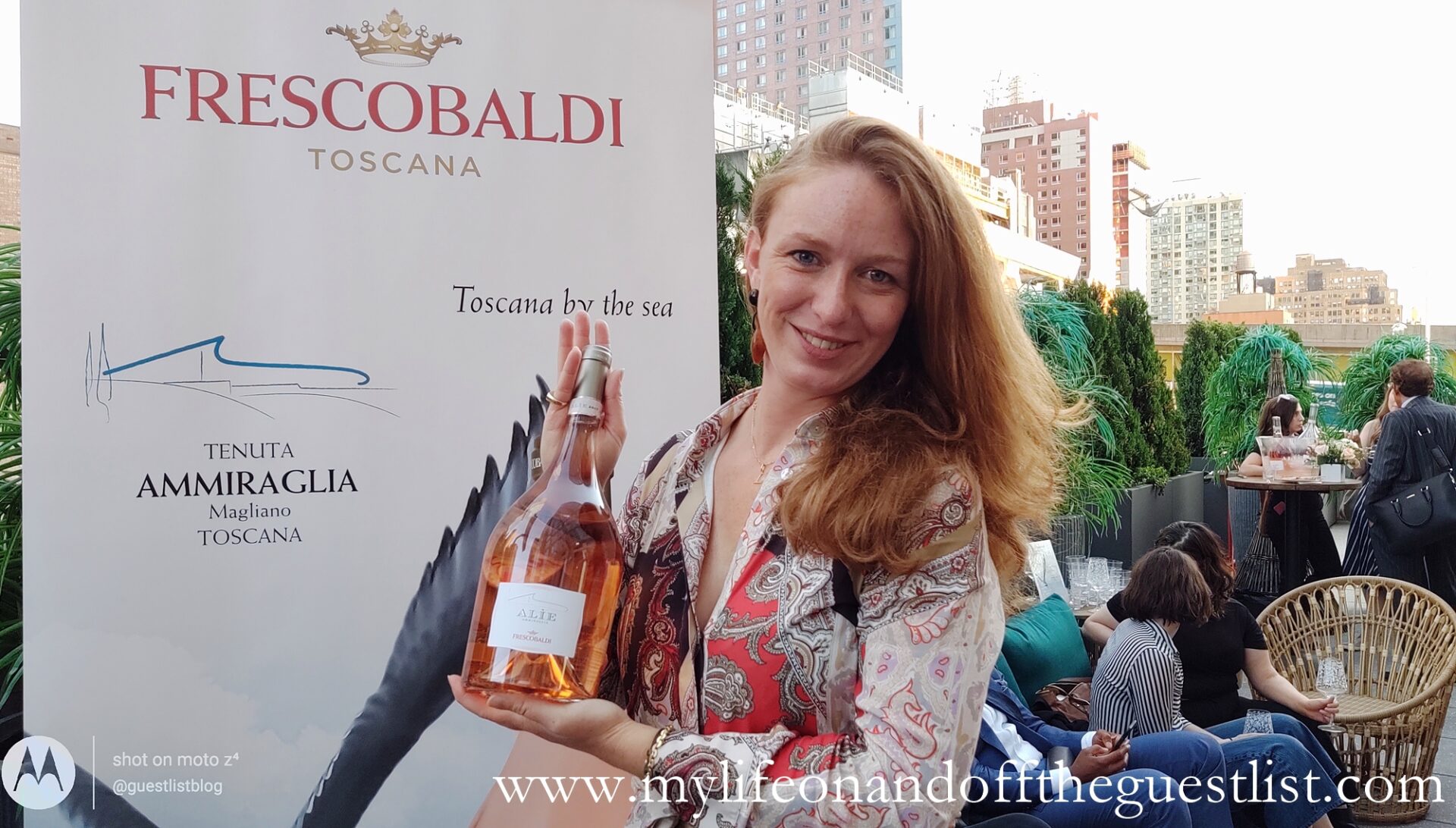 The Perfect Summer Soirée: Frescobaldi Toscana Alìe Rosé