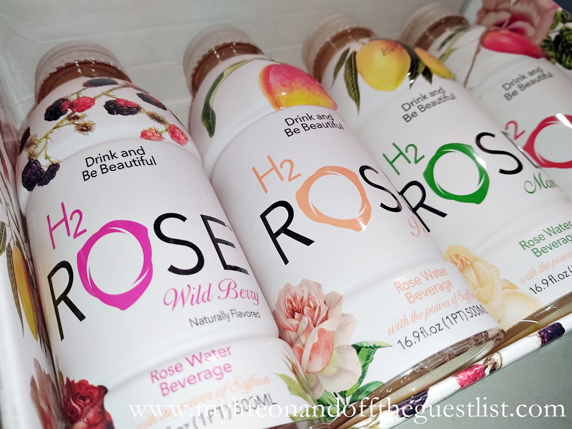 H2rOse Rose Water Beverages: Stay Hydrated! Be Beautiful