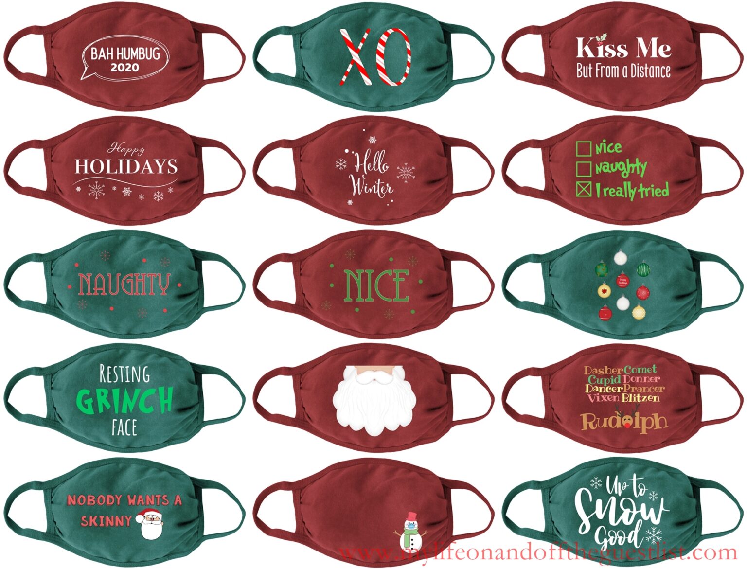 Giftgowns Holidays Masks: Share Your Holiday Cheer While Staying Safe