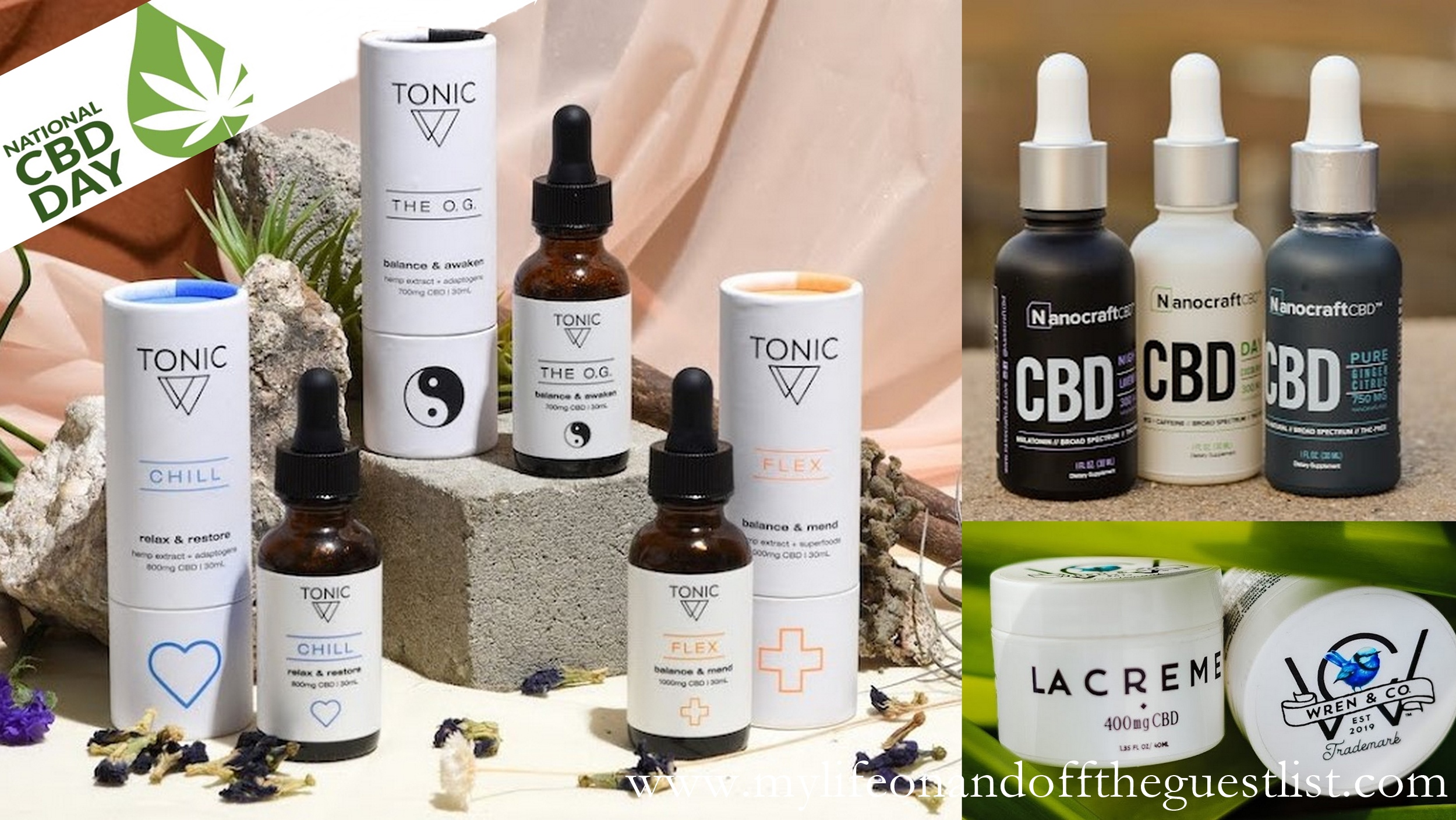 Celebrate National CBD Day with Sales on CBD Tinctures, Cremes & More