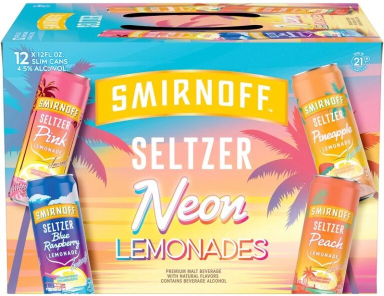 Celebrate The End of Summer with Smirnoff Neon Lemonades