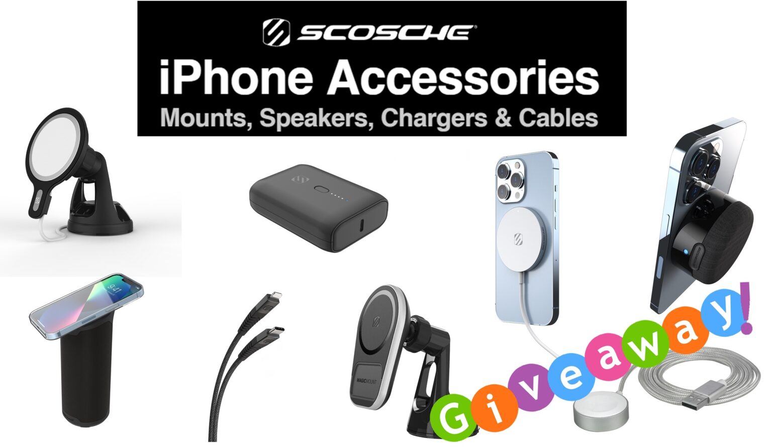 GIVEAWAY: Win One of Scosche's New Apple Device Accessories