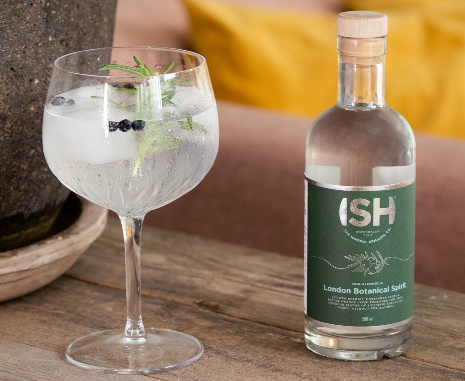 Raise an Non-Alcoholic Glass of ISH Spirits to Dry January