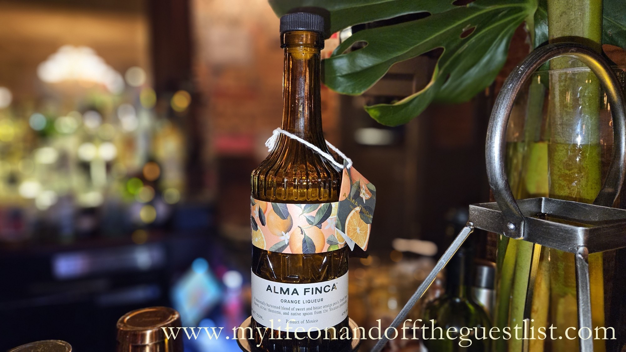 Alma Finca Orange Liqueur: Celebrate the Essence of Yucatan