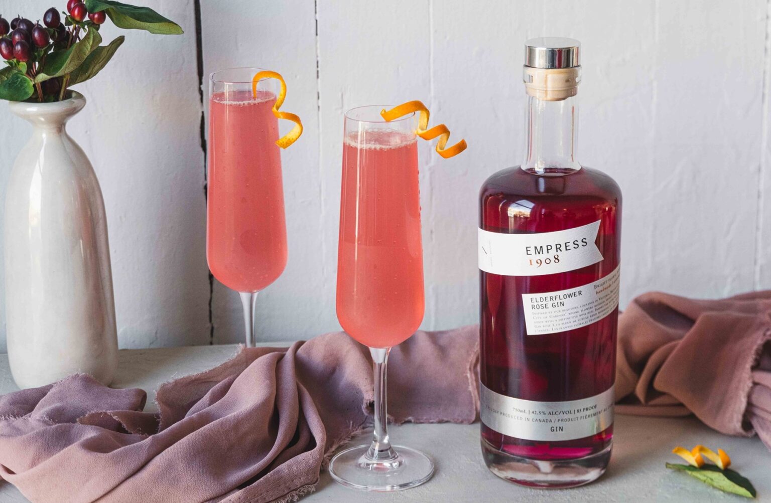 Drink Pink: Introducing Empress 1908 Elderflower Rose Gin