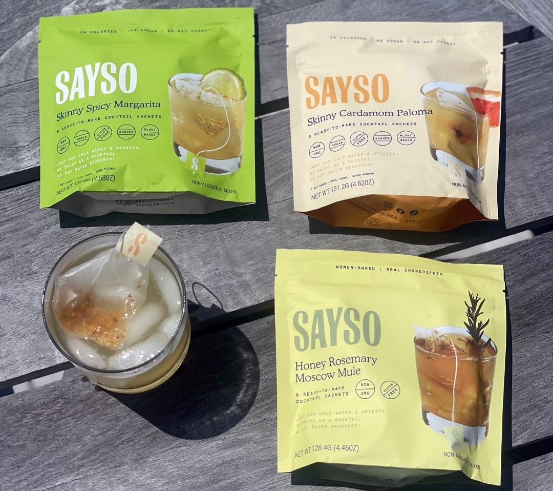 This Dry January, Drink SAYSO, the First-Ever Mocktail Tea Bag