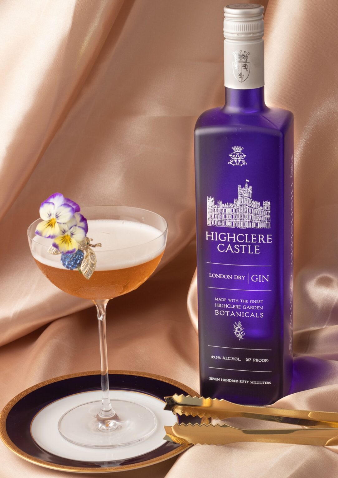 Cheers to the 3rd Downton Abbey Movie with Highclere Castle Gin