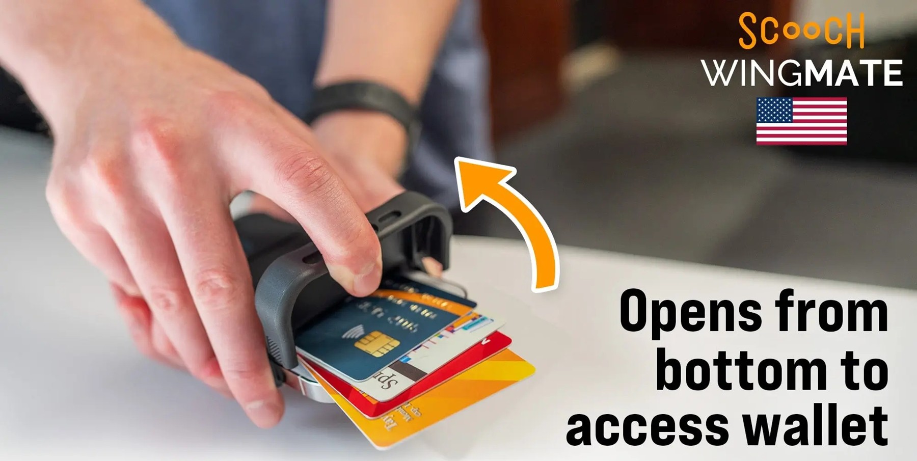 Scooch Wingmate: The Sleek and Secure Hidden Wallet Case